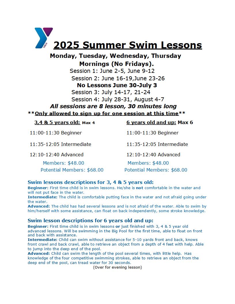 Program Registration | Southwestern Montana Family YMCA